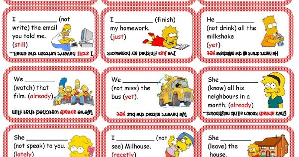 Teacher Rosa: PRESENT PERFECT + YET, JUST, ALREADY, FOR, SINCE.