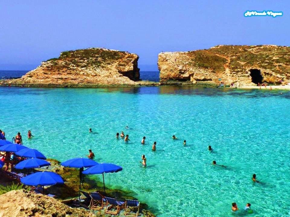 O paraíso é aqui: Blue Lagoon, Malta! - RêVivendo Viagens
