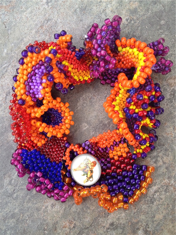 Baublicious: Freeform Peyote Bracelets by Two of my Friends
