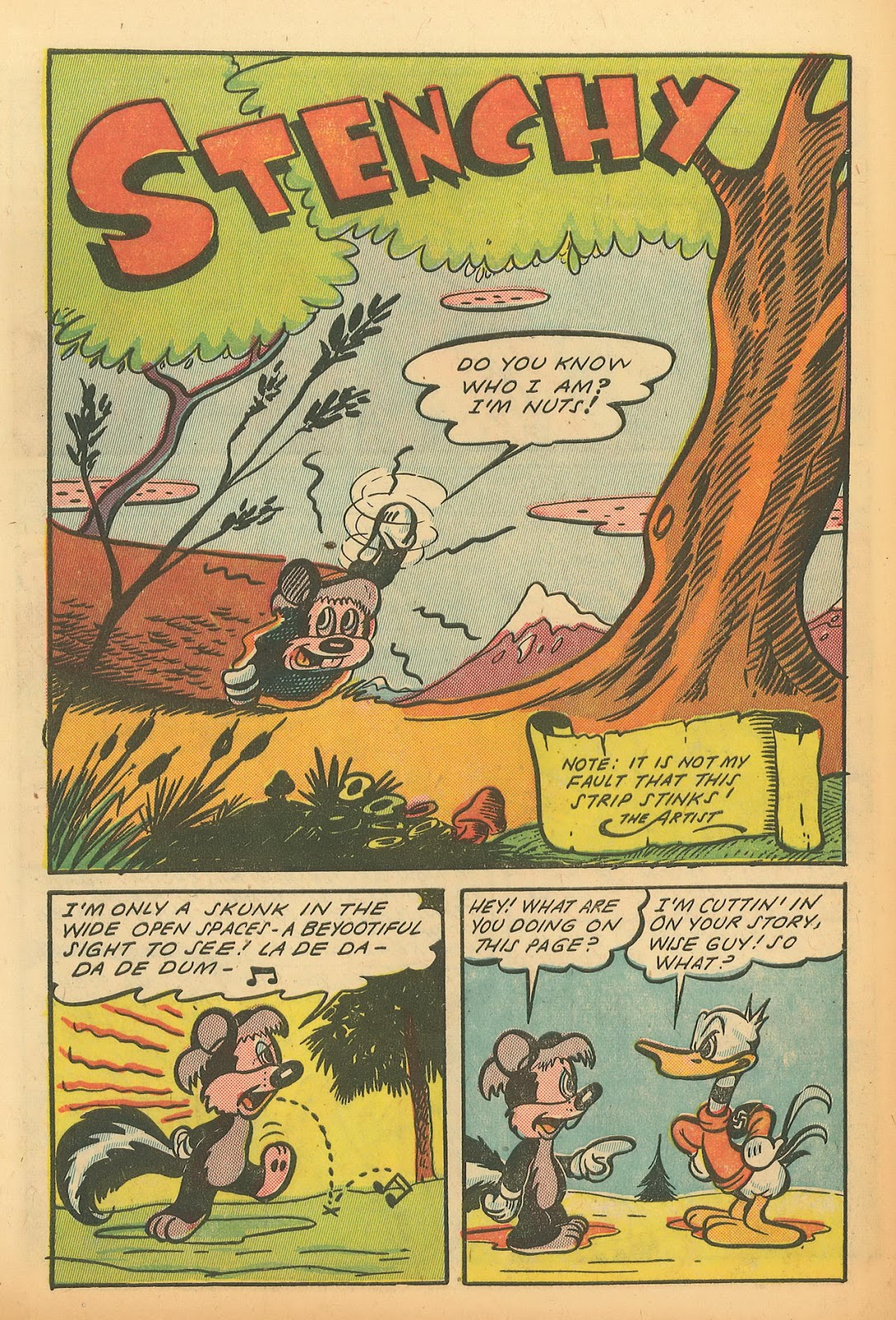 Four-Color Shadows: Stenchy-Red Circle-1944