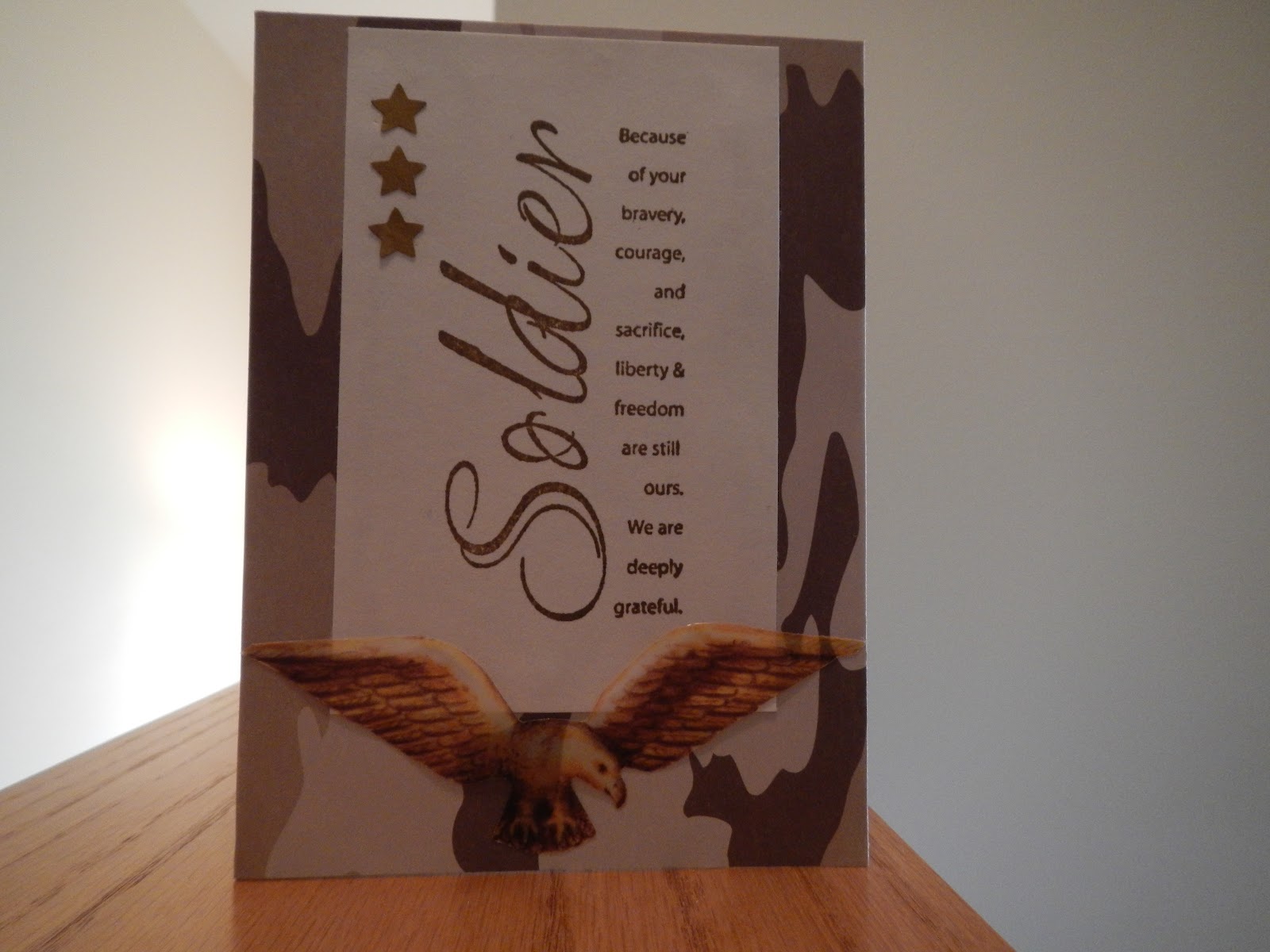 Hand Made Cards: Handmade Military Greeting Cards