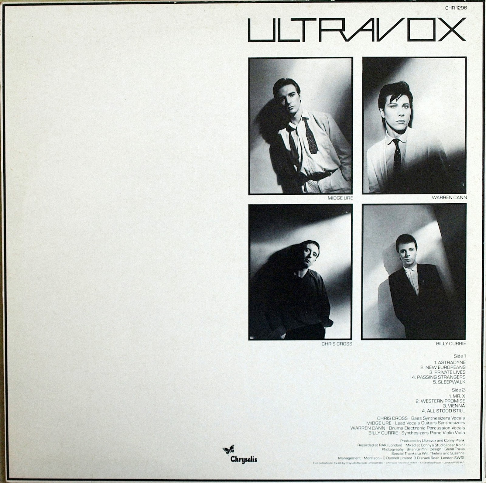 1980 Vienna - Ultravox - Rockronología