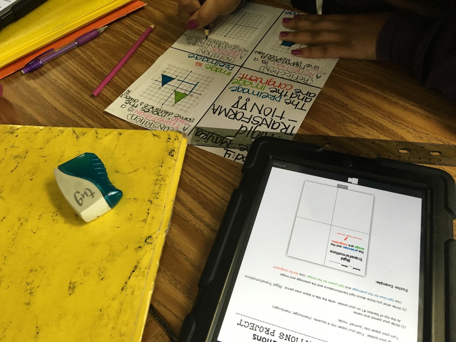 Rockstar Math Teacher ★: 8th Grade Math - Unit 6c: Transformations