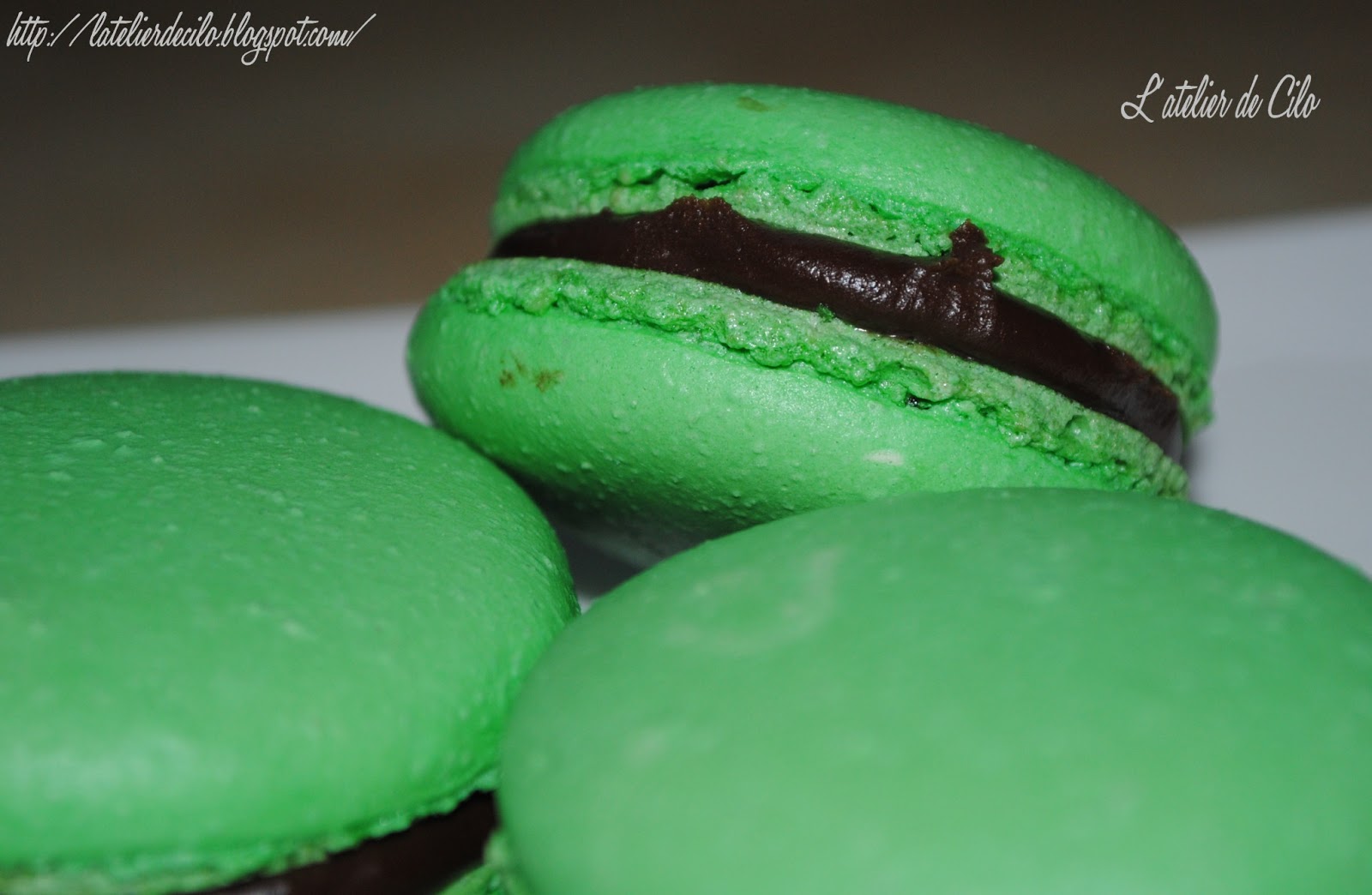 L'atelier de Cilo: Recette ganache au chocolat / menthe