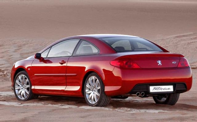 .: 407 Coupe. Versiones de acabado a partir de 2007 (Fase II)