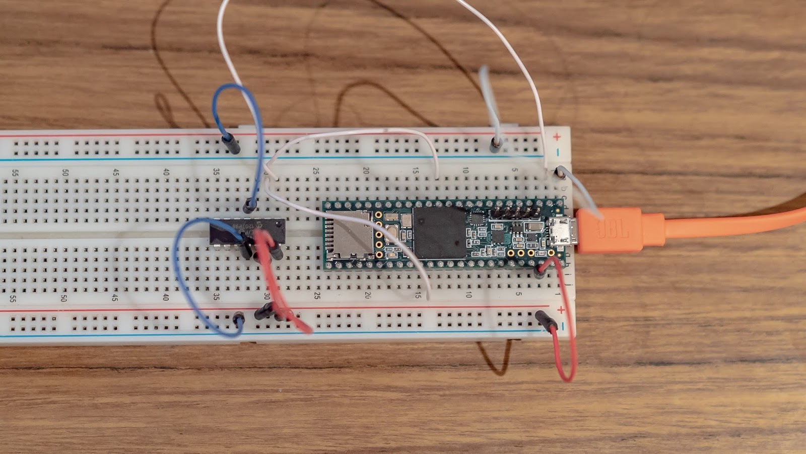 little-scale: Teensy 3.6 with MCP4251 Digital Potentiometer