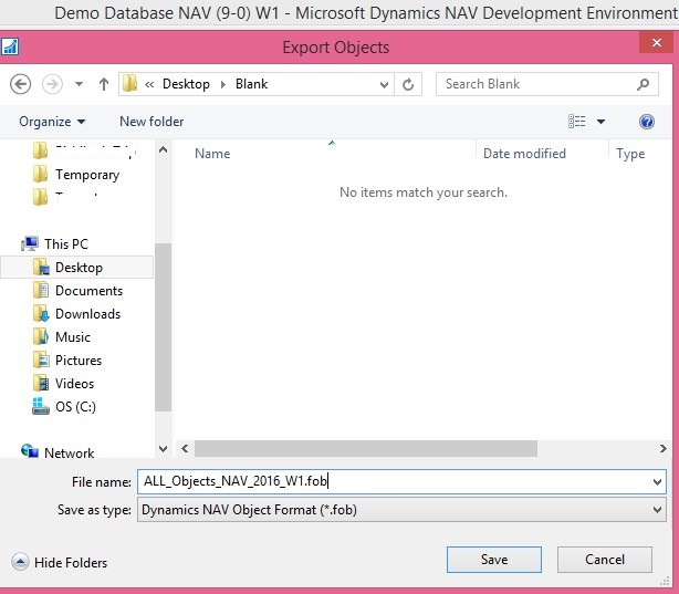 Microsoft Dynamics Nav 2015 2016 How To Create A Blank Database With Blank Company