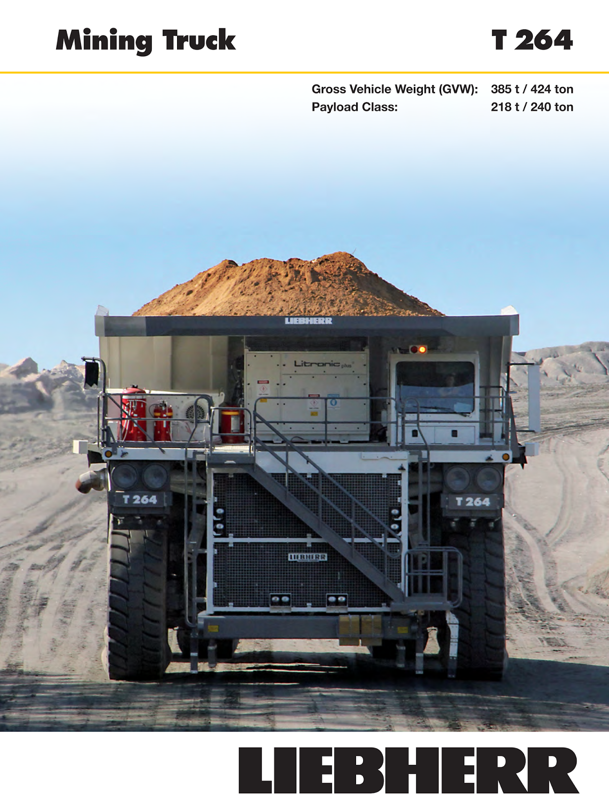 Special Machines: Liebherr T 264 Mining Truck