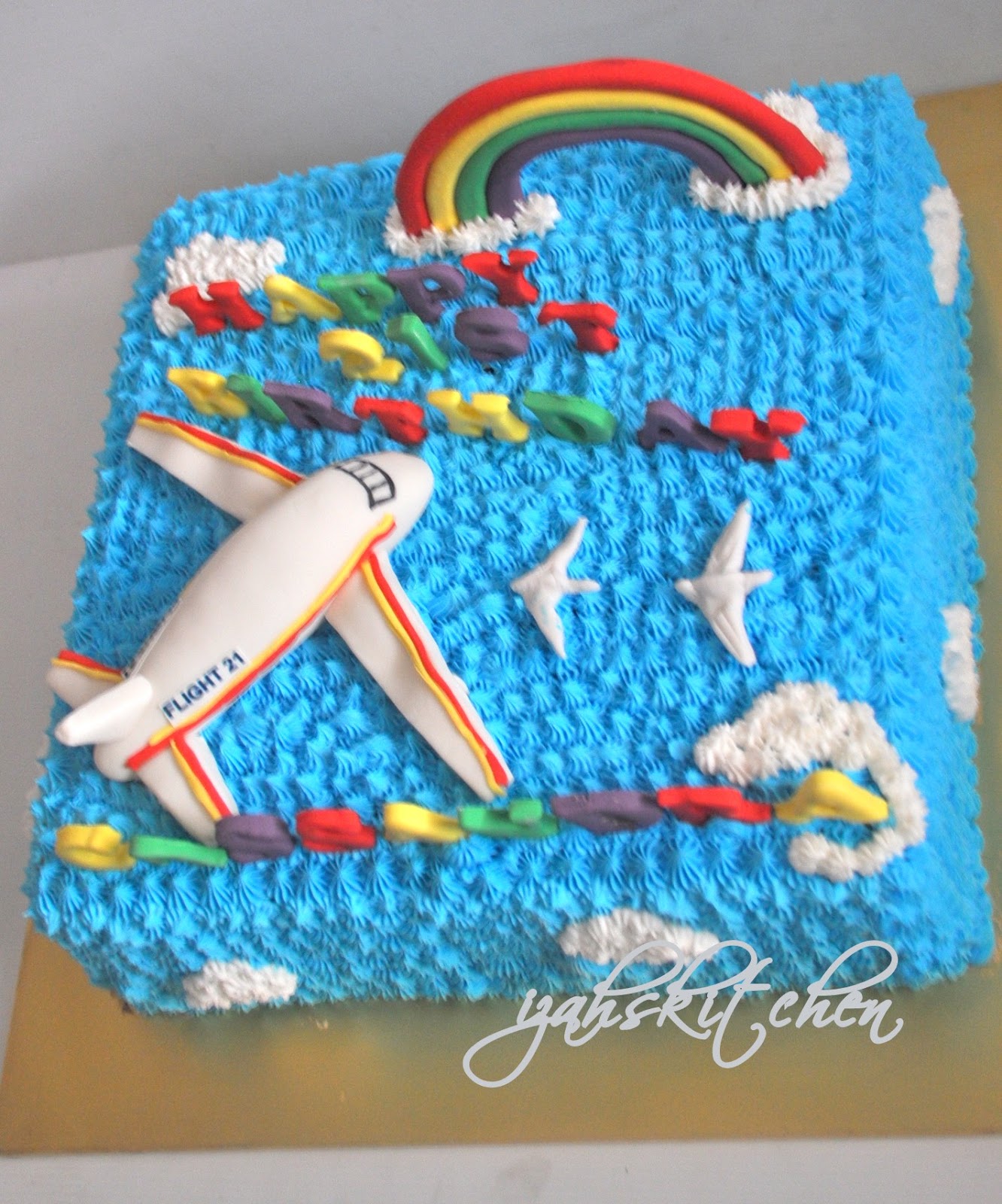 Izah's Kitchen: Aviation Themed cake
