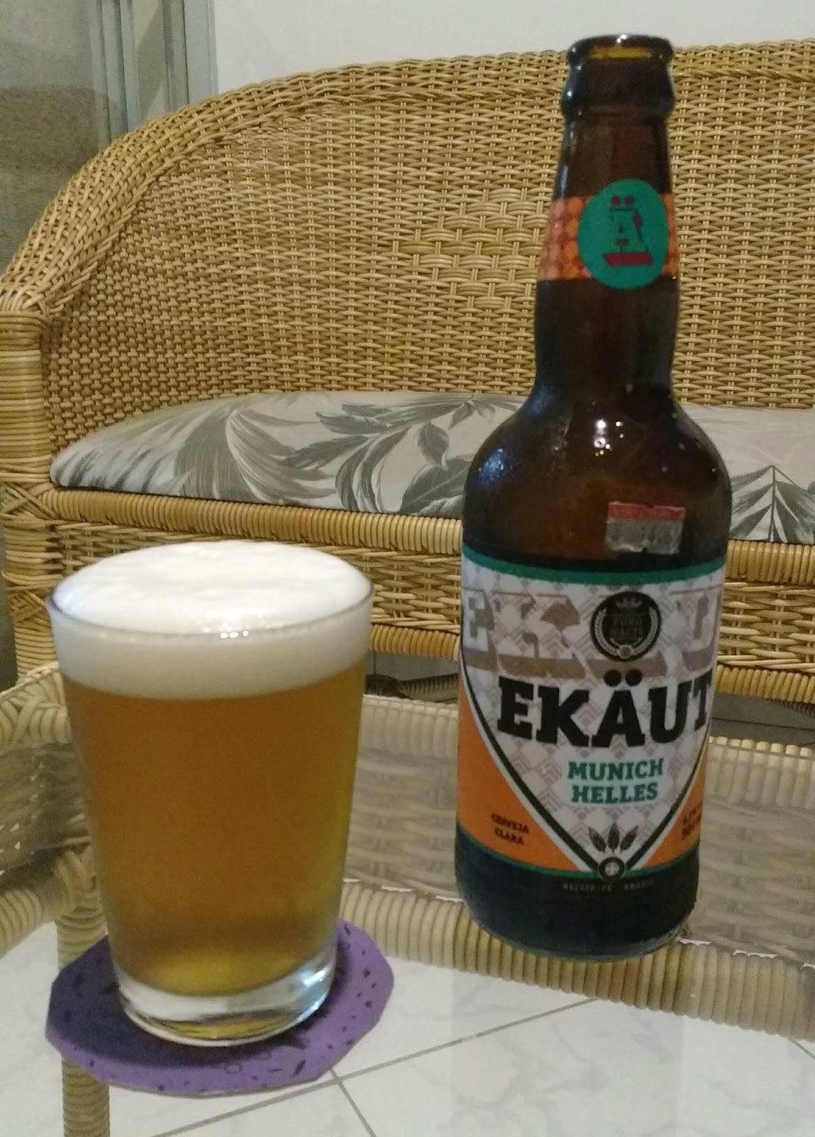 CERVEJA EKAUT - MUNICH HELLES - CERVEJA COMO SÃO AS COISAS