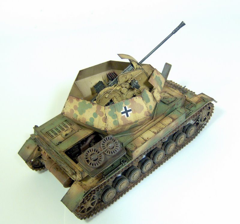 Gulumik Military Models: Flakpanzer IV OSTWIND 1/35 Trumpeter - Gallery