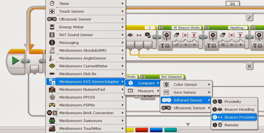 CH LEGO BLOG: Mindsensors EV3 sensor adapter for NXT的基本功能測試