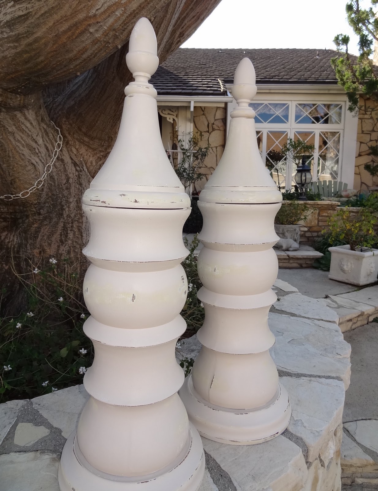 LittleMissMaggie: Giant Finials