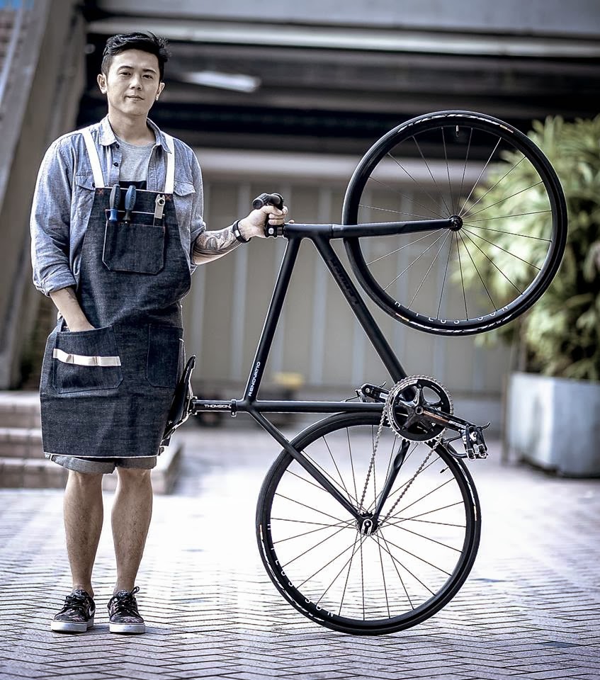 FIXED GEAR GIRL TAIWAN: Fixie Rider Lucas X Leader RENOVATIO