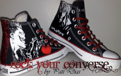 Converse All Star Customizado - Rock Your Converse!: Death Note (anime ...