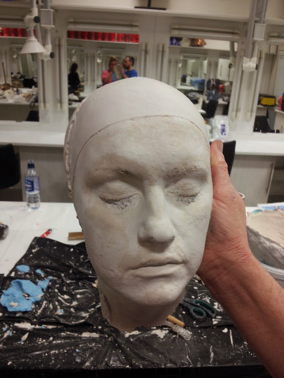 Hannah Poulter SFX: Face casting