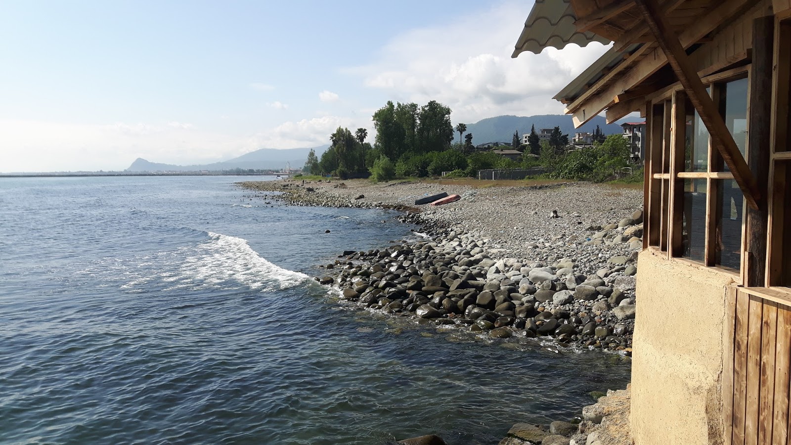 Planete Joce en Iran: Ramsar (2) - La mer - Le cable car