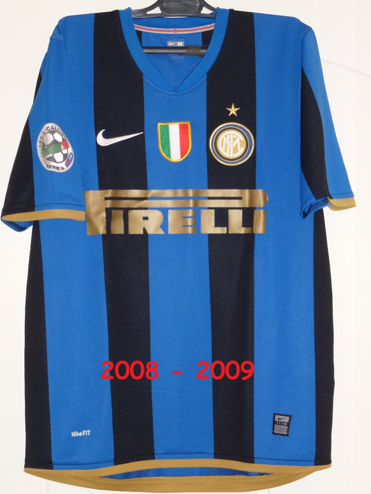 INTER LA MIA PASSIONE: Maglie 2008 -2009
