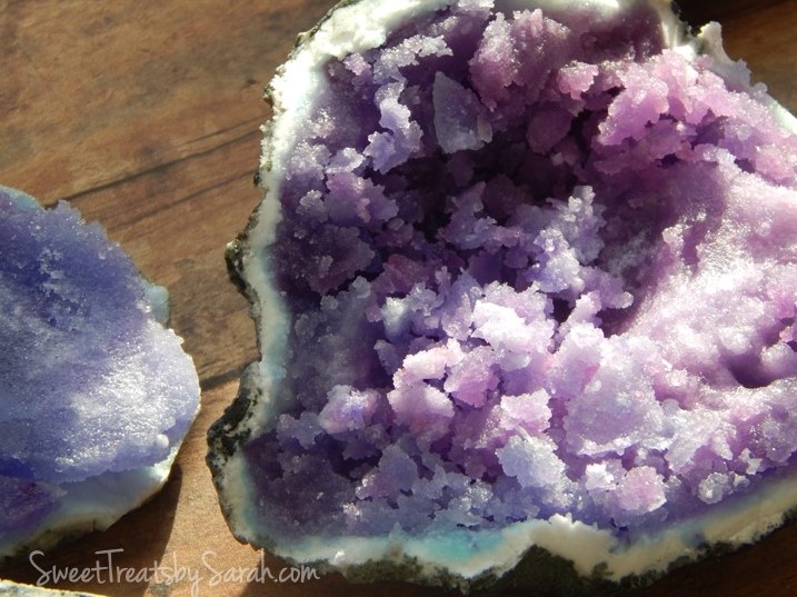Sweet Treats by Sarah: My Kids Have Birthdays Too (Edible Geodes and ...