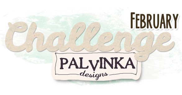 Palvinka Designs: February Challenge and "I Love You" - Freebie Kit