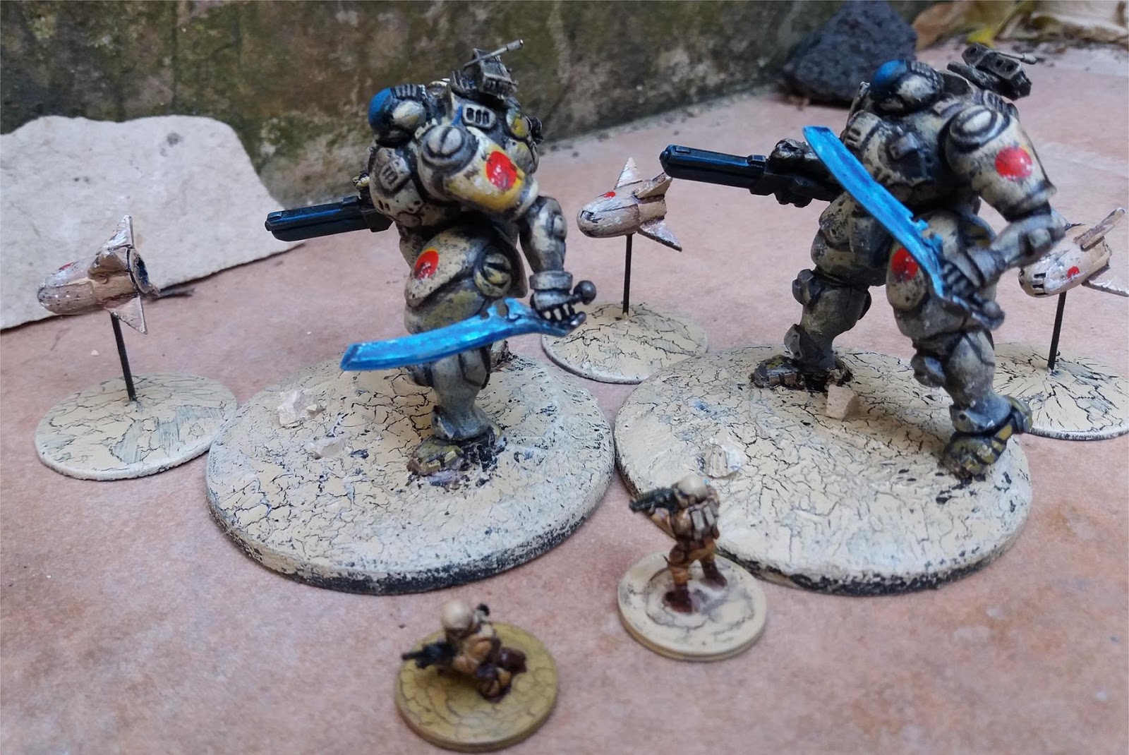 Picts from the Front: 15mm Zandris IV - Shiban Uharu Corporation Mecha ...