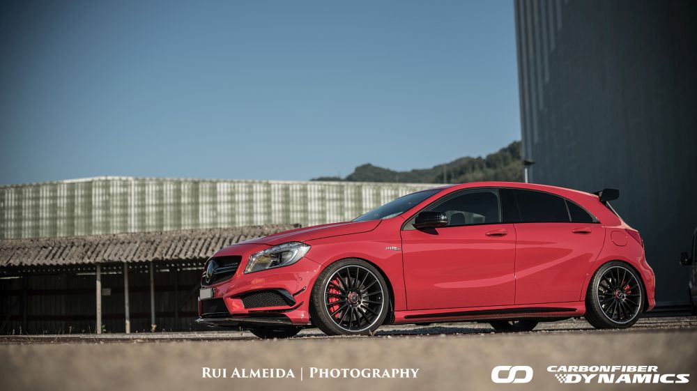 SouLSteer.com: Red Mercedes A45 AMG Black Series tuned by Carbonfiber ...