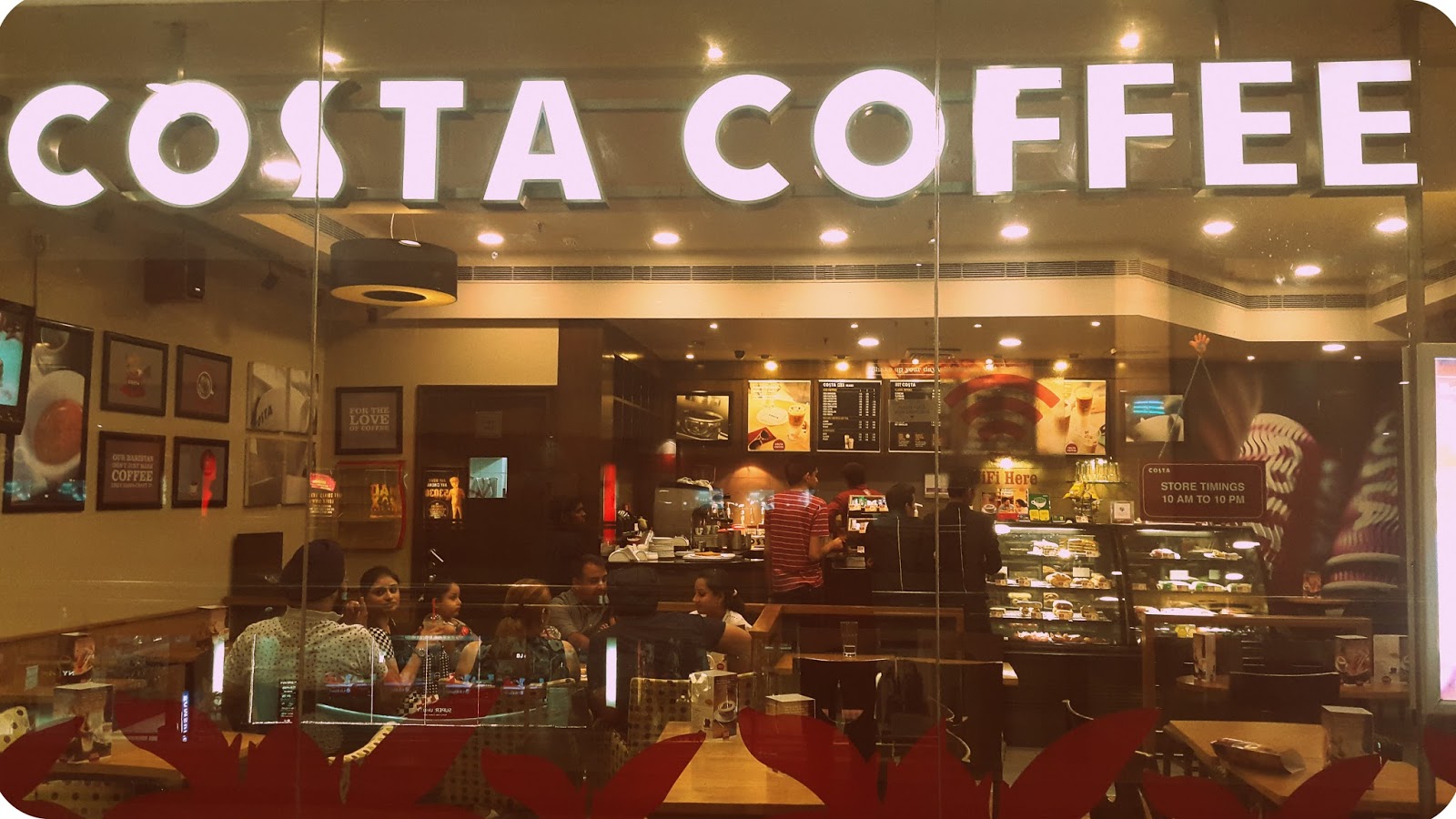 Top 5 Reasons to Visit Costa Coffee in Delhi