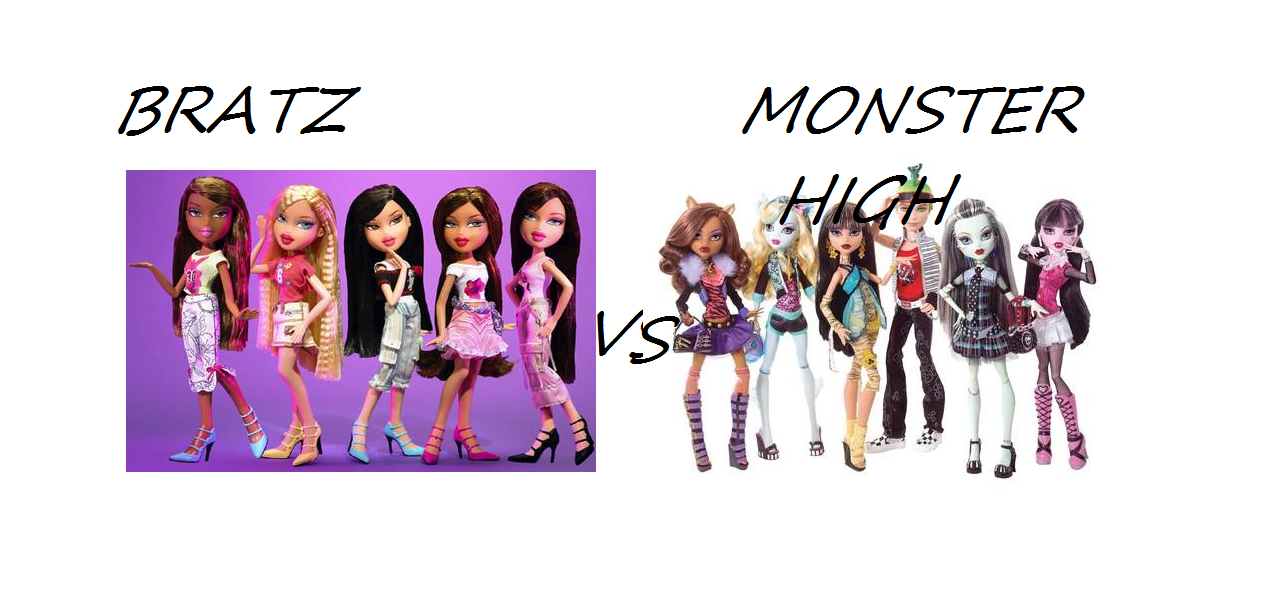 Monster_High: Bratz vs Monster High!