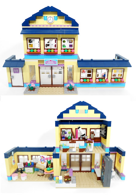 Oz Brick Nation: LEGO Friends 41005: Heartlake High Review.