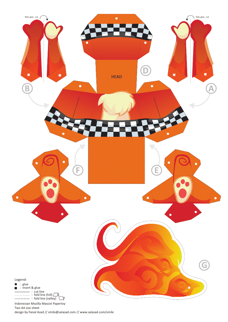 Welcome To Papercraft Art Blog: Kumi Papercraft