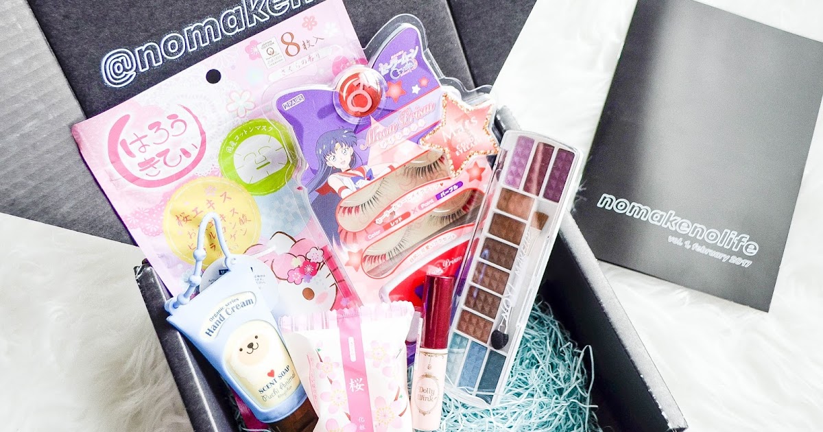 UNBOXING: nmnl 'nomakenolife' Japanese Beauty Box (February 2017) - The ...