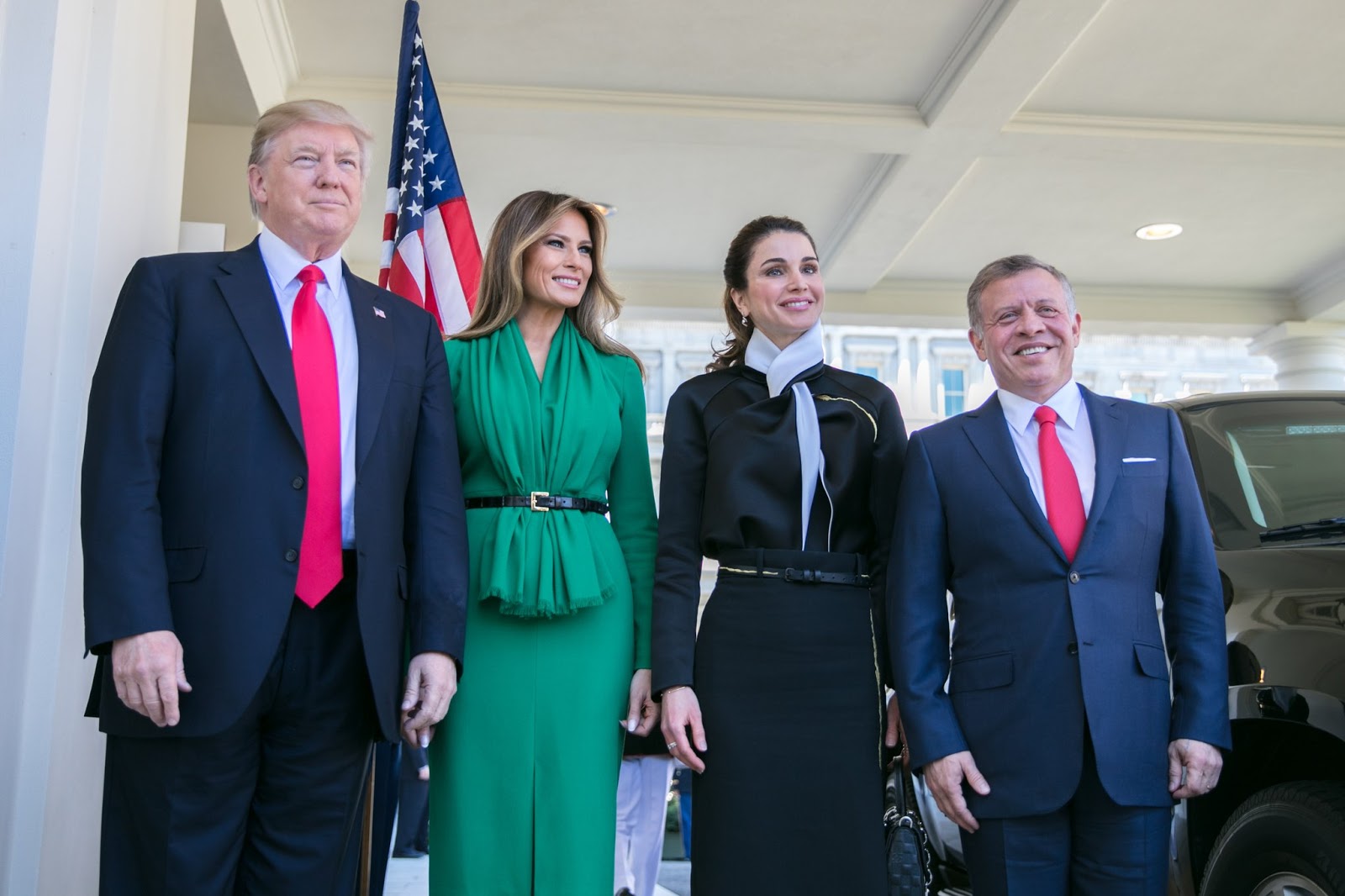 Their Majesties arrive in Washington D.C for a summit meeting - Queen ...