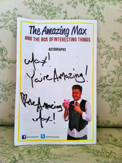 Love That Max : My amazing Max meets The Amazing Max and magic happens