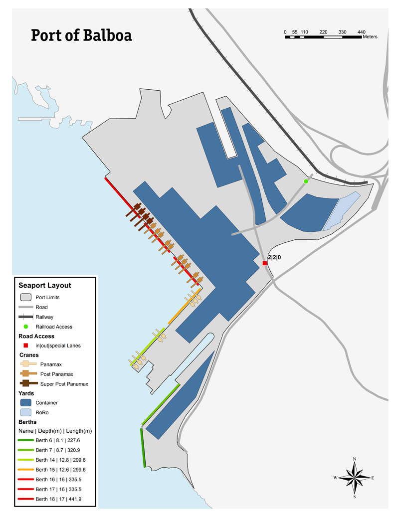 Puerto de Balboa: Facilidades