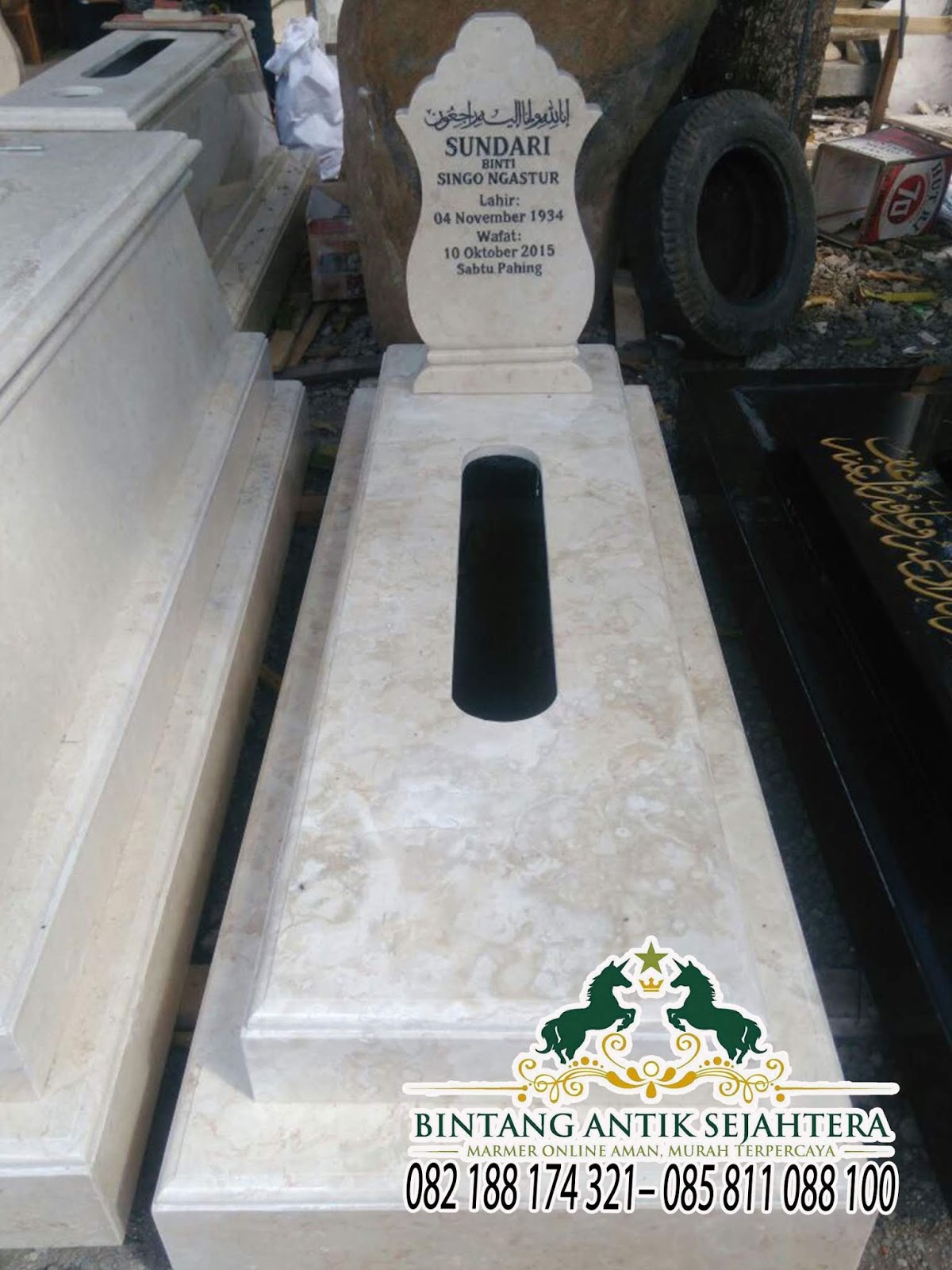 Harga Kijing Makam Marmer, Model Makam Minimalis, Kijing Marmer ...
