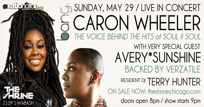 The Shrine: Bang! Sundays presents Caron Wheeler (Soul II Soul) | Avery ...