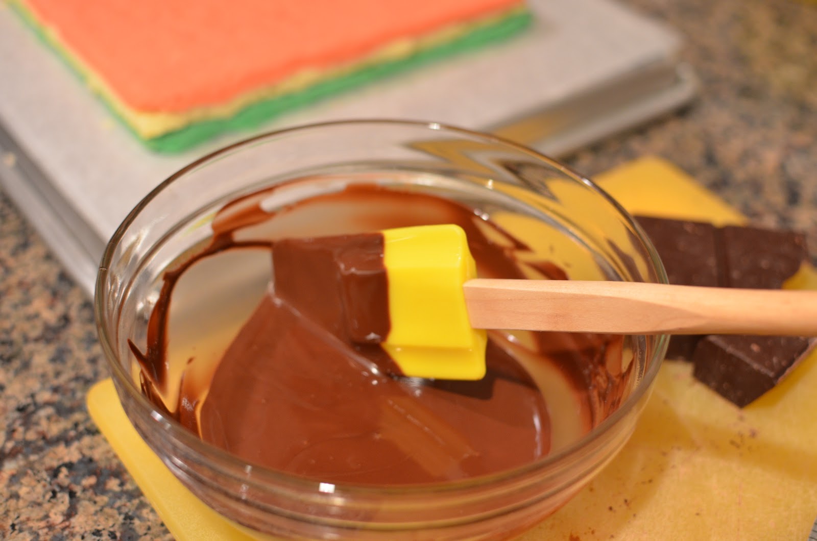 Playing with Flour: Tri-color cookies - the twelve hour project
