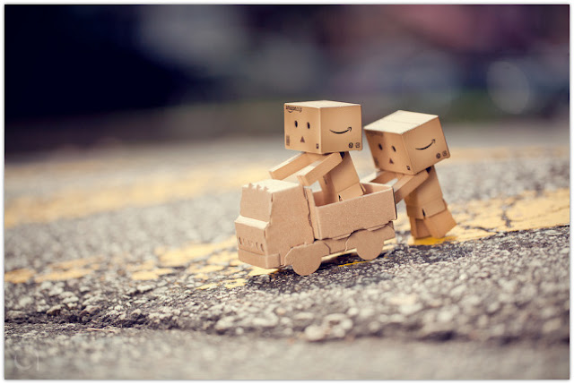 Miniature Cardboard People