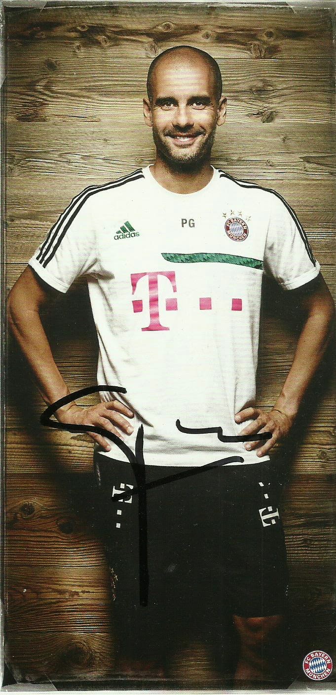 Autografy Marcina: Jérôme Boateng,Pep Guardiola,Andreas Kofler