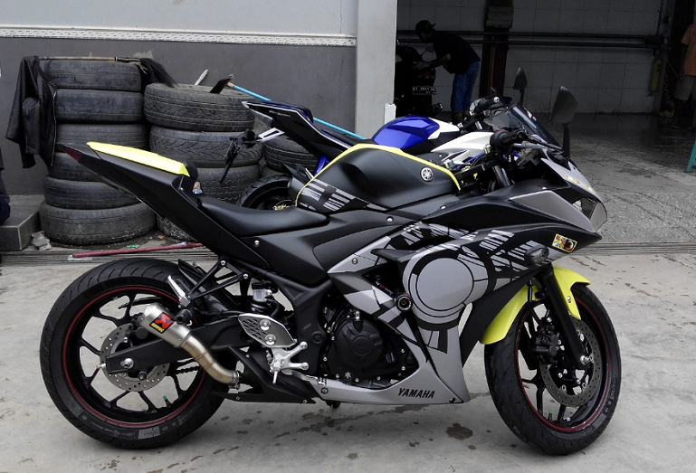 15 Gambar Modifikasi Yamaha R25 Terkeren 2017