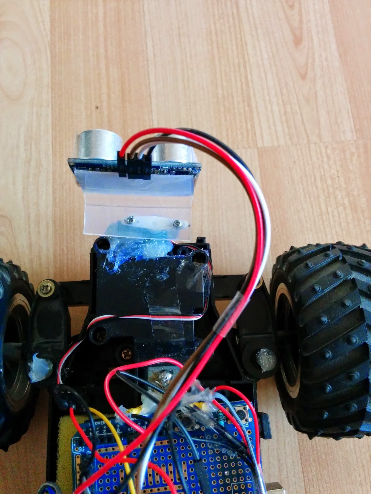 Arduino Explorer Robot Made By Recycling A Rc Car ~ Storm Arduino