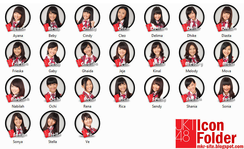 Mengganti Icon Folder JKT48 | TKJ GENERATION IV
