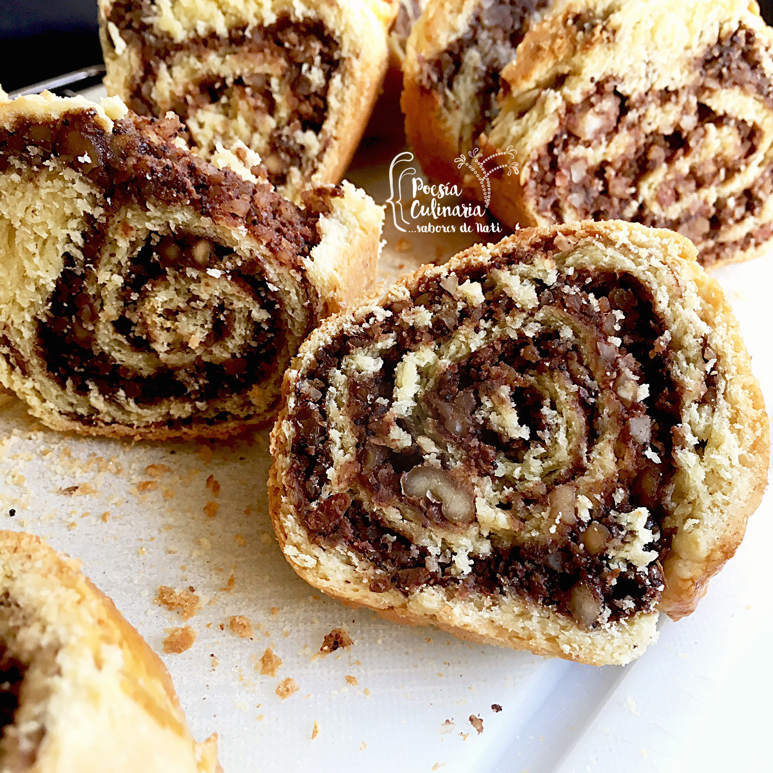Poesía Culinaria . Sabores de Nati: Potiza / Pan de nuez de Eslovenia