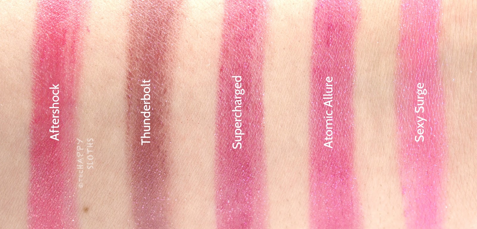 Buxom Shimmer Shock Lip Stick: Review and Swatches | The Happy Sloths ...