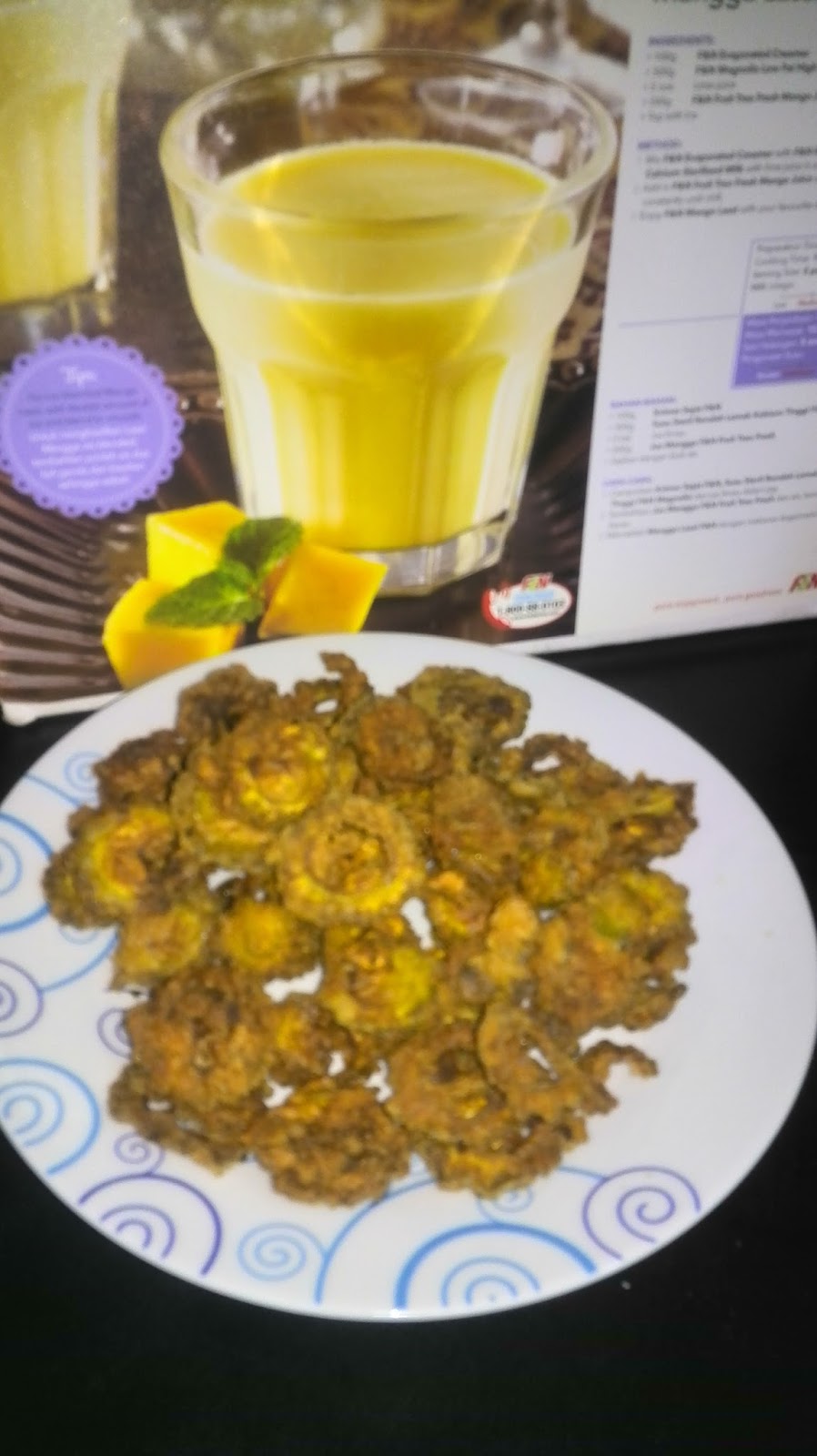 namakucella: PERIA KATAK GORENG RANGUP