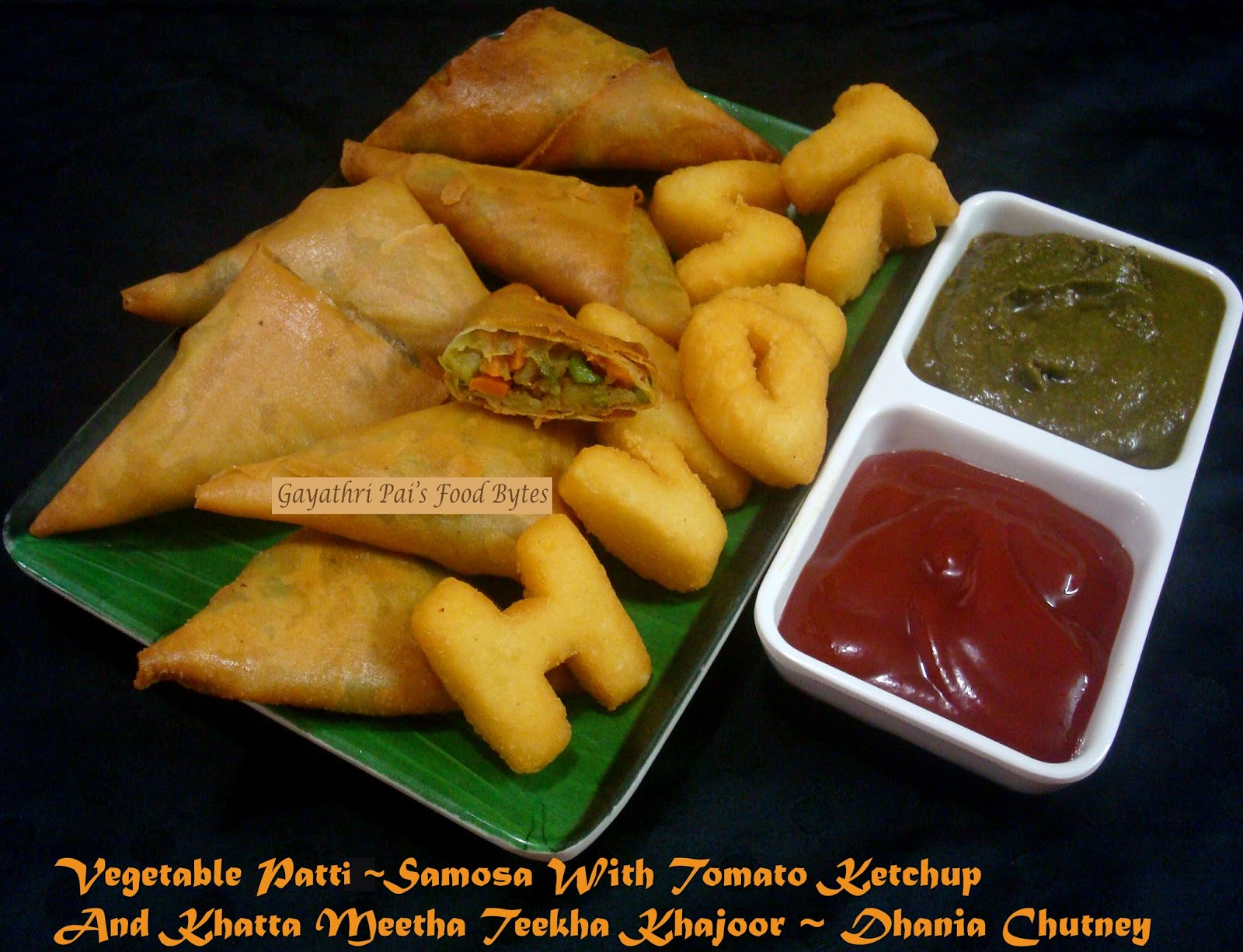 Gayathri Pai's Food Bytes: Vegetable Patti Samosa.