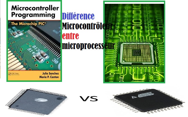 Différence entre microcontroleur et microprocesseur - génie électronique