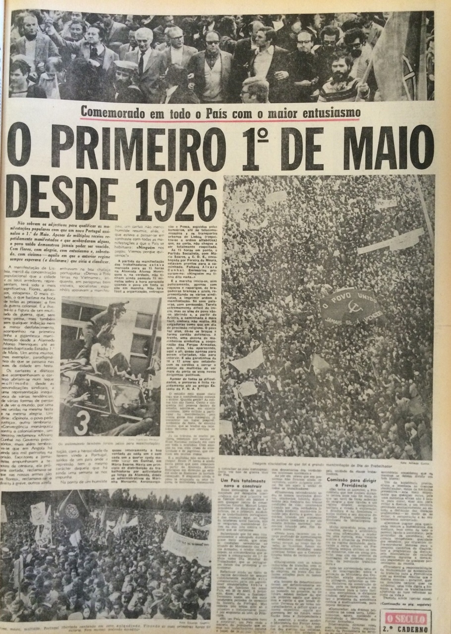 Historiando: 1.º de Maio