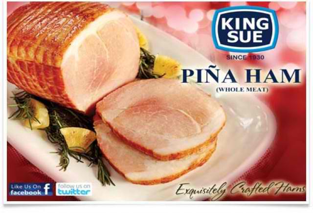 King Sue Hams for Christmas!