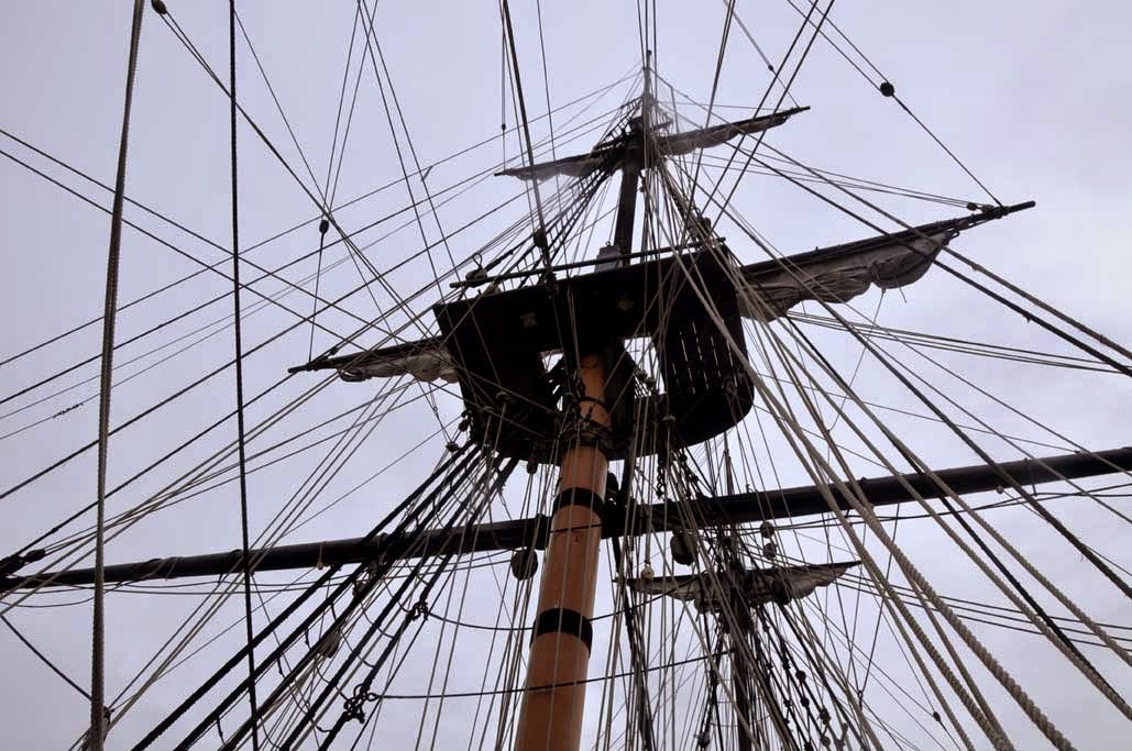 Taken For Granted: HMS Surprise Deck and Rigging
